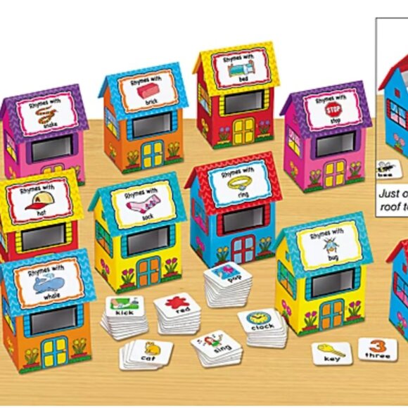 Lakeshore | Toys | Lakeshore Whats The Rhyme Sorting Houses | Poshmark